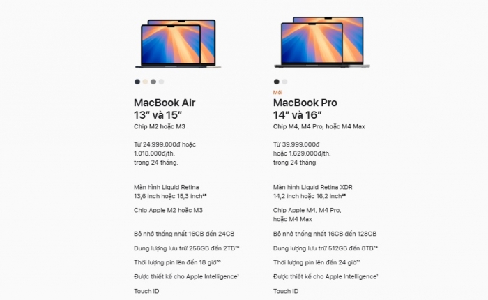 Apple bất ngờ nâng Macbook Air M2 và M3 bản base lên 16GB RAM giá không đổi, quyết đấu laptop ...